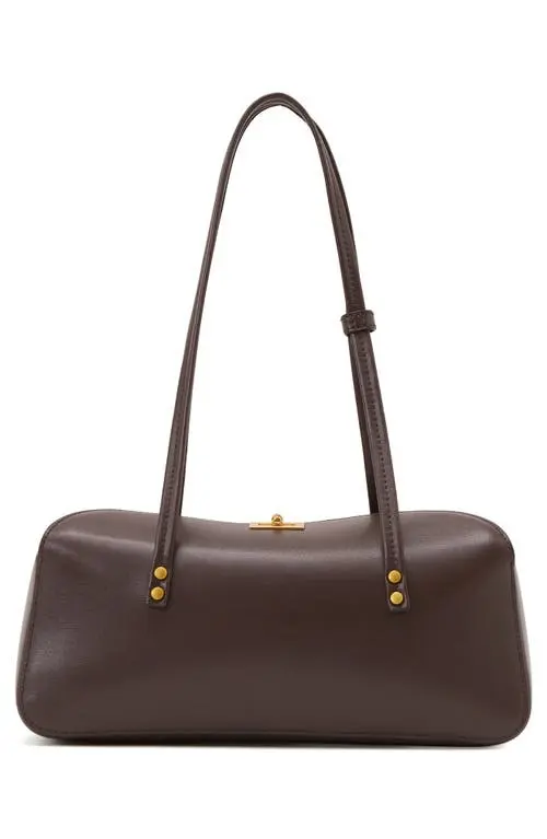 REISS Devora Leather Shoulder Bag