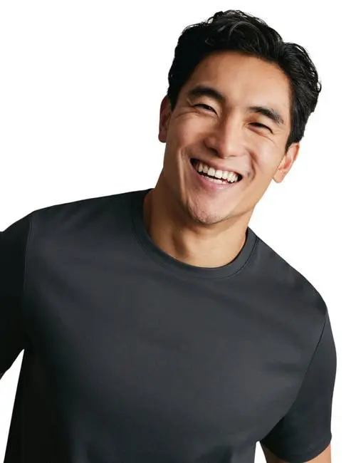 CHARLES TYRWHITT Cotton Crew Neck T-shirt