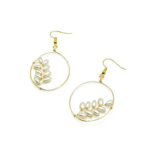 ALEGRIA ACCESSORIES Flourish Dangle Earrings - Gold