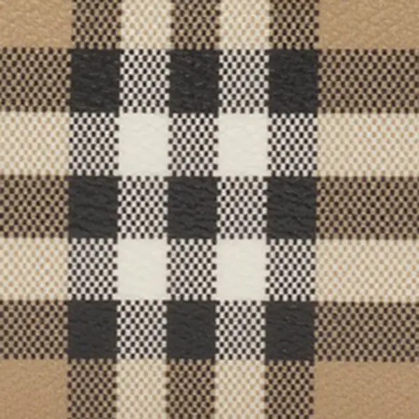 Burberry Check Pattern Vanity Case - Neutral