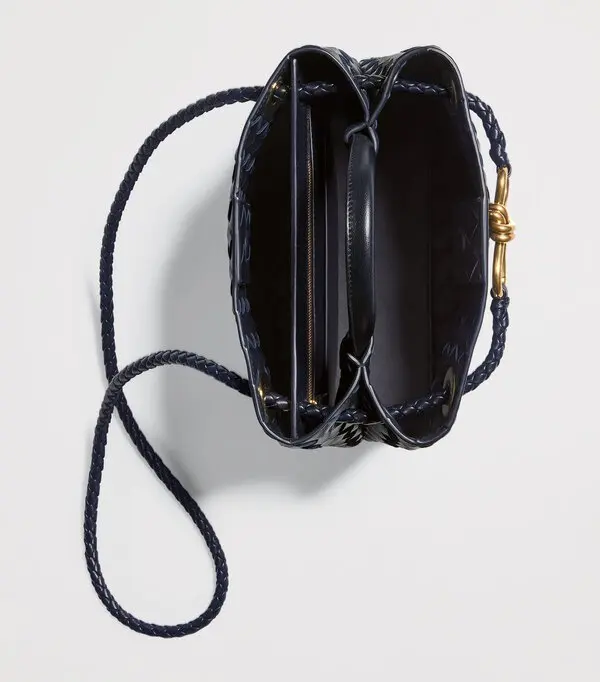 Bottega Veneta Small Andiamo Top-handle Bag - Blue