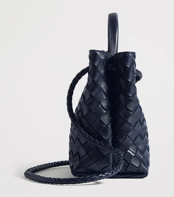 Bottega Veneta Small Andiamo Top-handle Bag - Blue