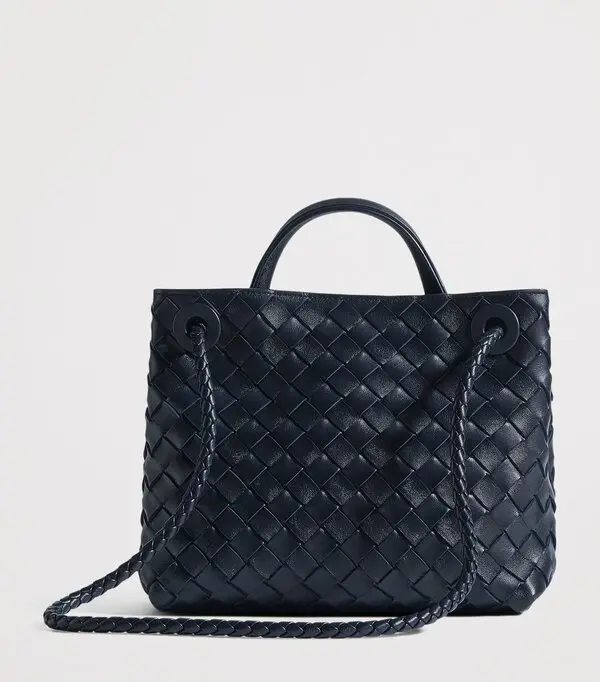 Bottega Veneta Small Andiamo Top-handle Bag - Blue