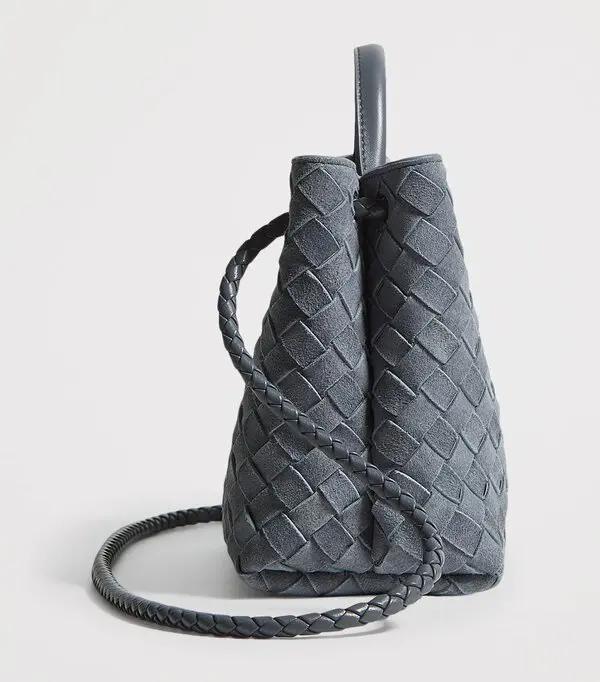 Bottega Veneta Small Andiamo Top-handle Bag - Blue