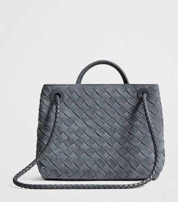Bottega Veneta Small Andiamo Top-handle Bag - Blue