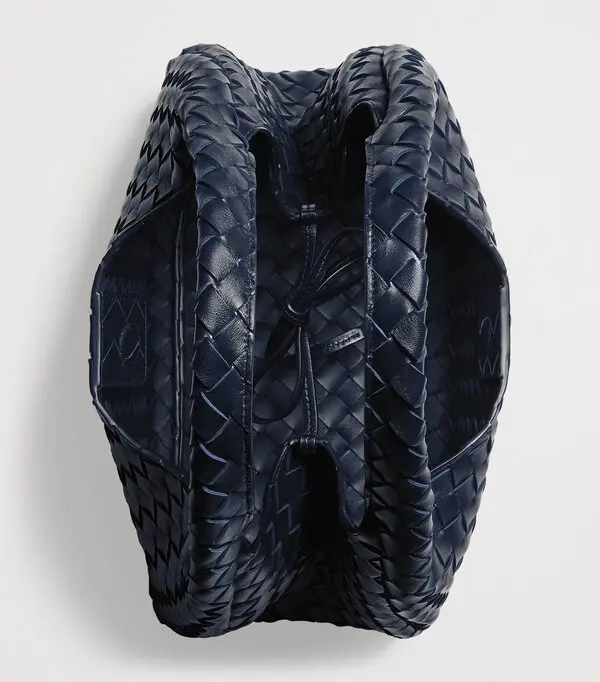 Bottega Veneta Medium Campana Shoulder Bag - Blue