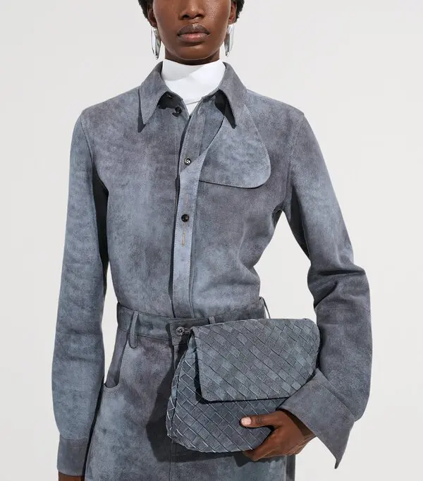 Bottega Veneta Intrecciato Giorno Shoulder Bag