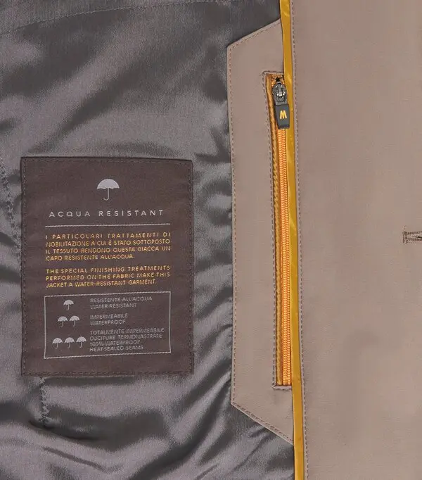 MOORER Water-repellent Hektor-kn Overcoat - Brown