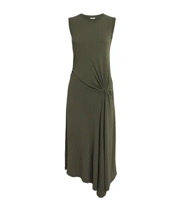 JOSEPH Jersey Cheikh Midi Dress - Green