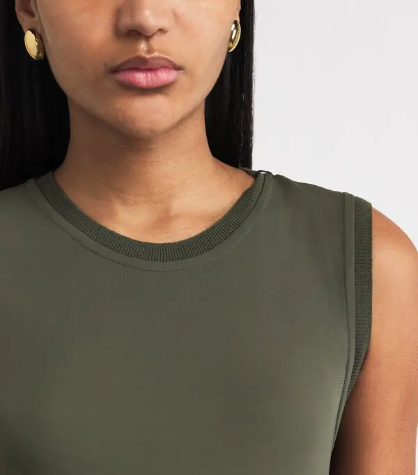 JOSEPH Jersey Cheikh Midi Dress - Green