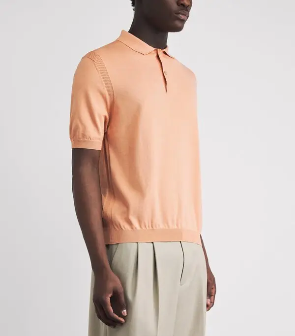 Paul & Shark Silk-cotton Polo Shirt