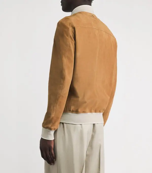 Paul & Shark Aqualeather Bomber Jacket