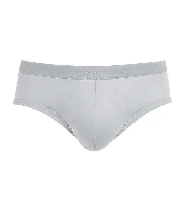 Zimmerli Sea Island Cotton Briefs - Grey