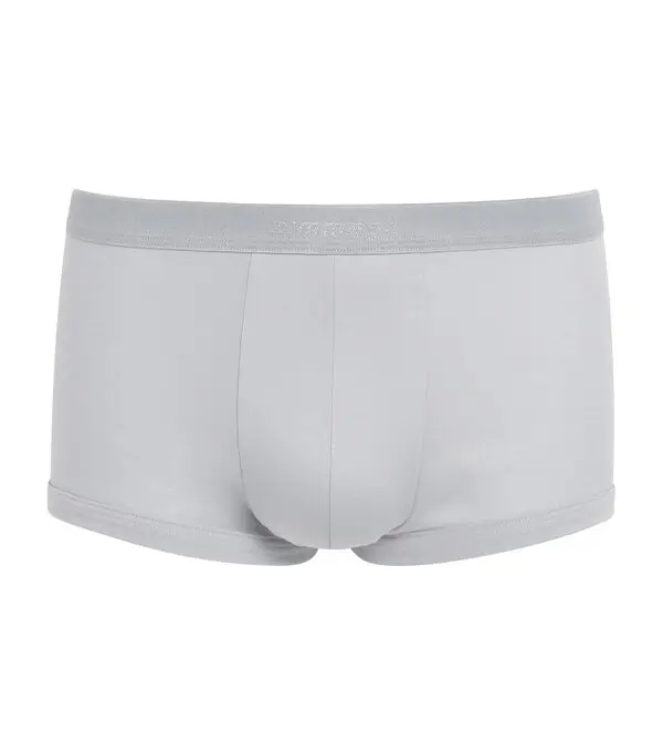 Zimmerli Sea Island Cotton Boxer Briefs - Grey