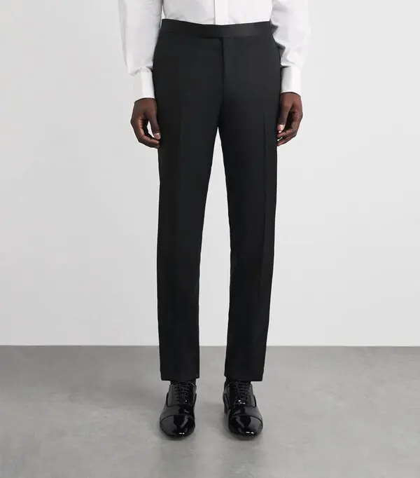 Pal Zileri Wool-blend Straight Trousers