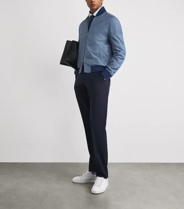 Pal Zileri Zip-up Bomber Jacket