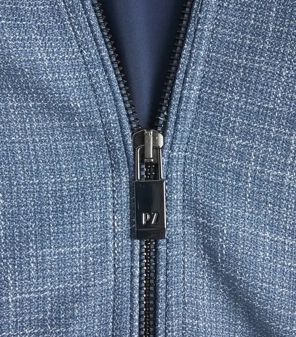 Pal Zileri Zip-up Bomber Jacket