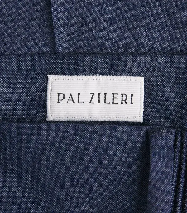 Pal Zileri Wool-blend Slim Trousers