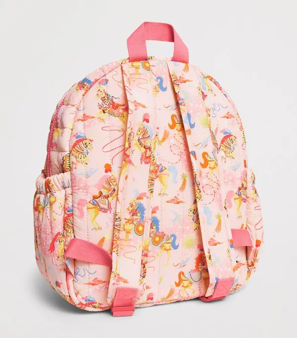 Harrods Quilted Pony Parade Backpack