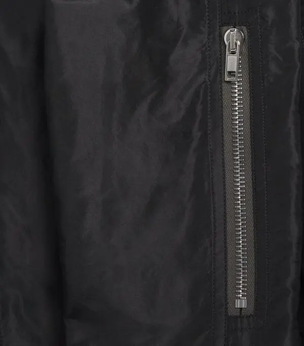 Rick Owens Silk Taffeta Dracucaban Jacket