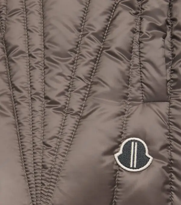 Rick Owens X Moncler Down Geocamo Gilet
