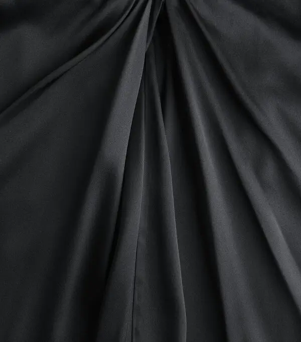 Staud Silk-blend Sonoma Midi Skirt