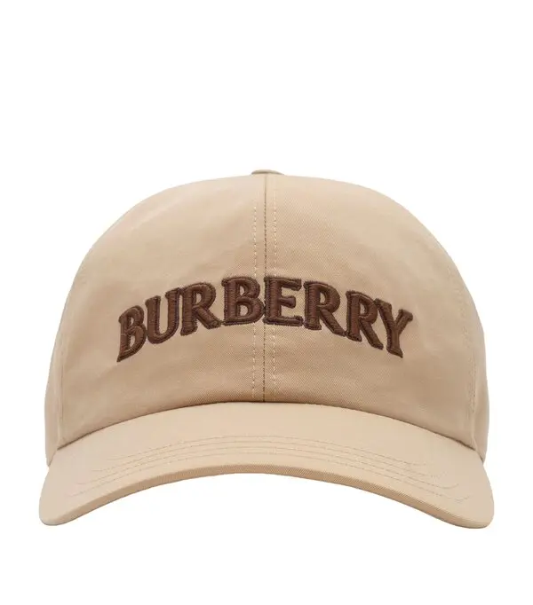 Burberry Cotton Gabardine Baseball Cap - Neutral