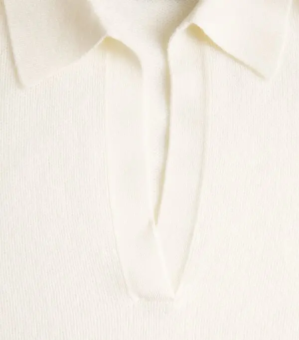 Almada Label Cashmere Collared Sweater