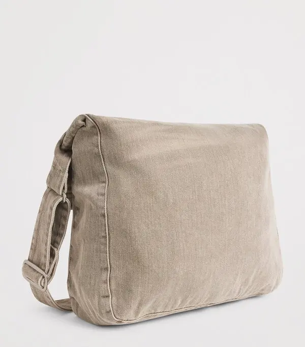 Our Legacy Denim Sling Messenger Bag - Green