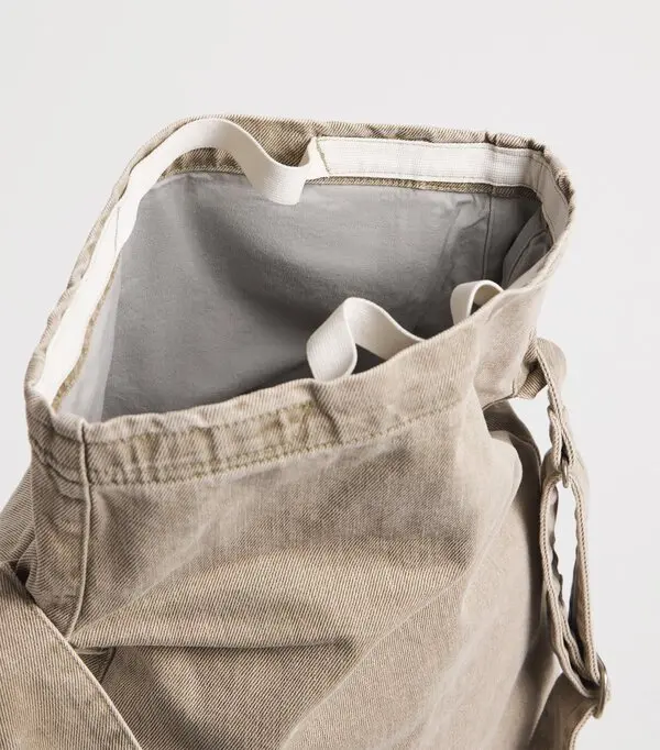 Our Legacy Denim Sling Messenger Bag - Green