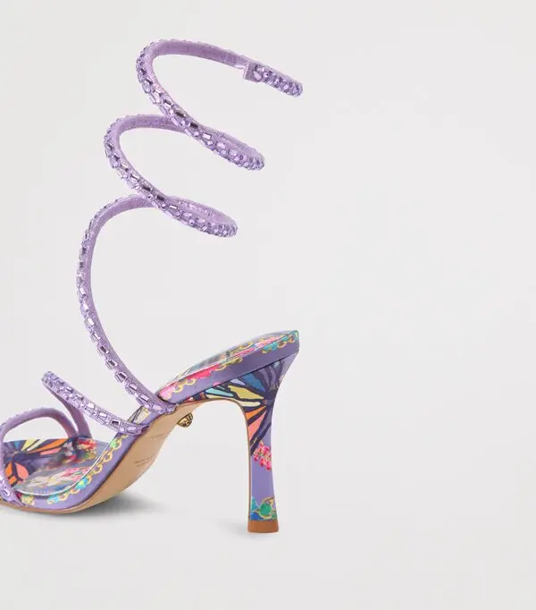 Kurt Geiger Satin Spiral Sandals