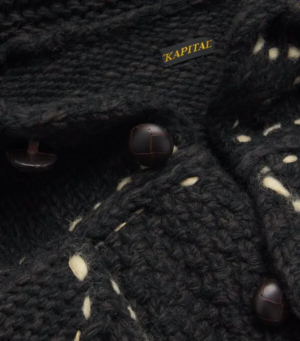 Kapital Wool Knitted Trucker Jacket