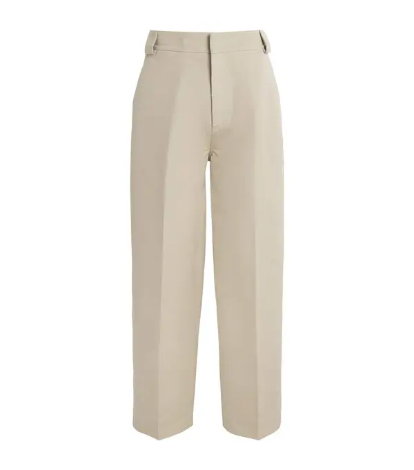 AMI Paris Cotton Baggy Trousers