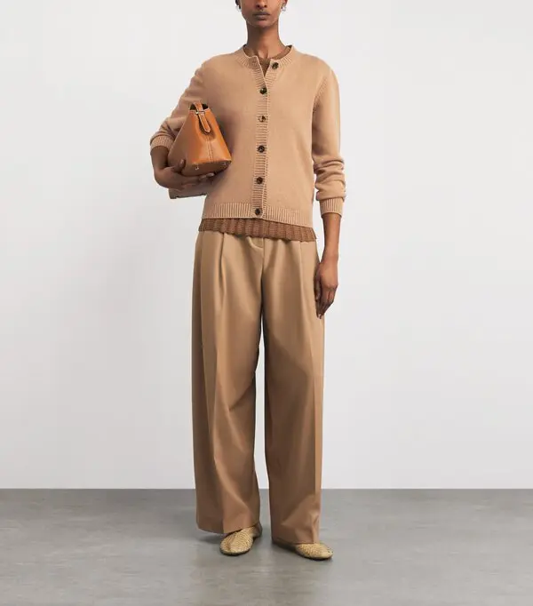 Harrods Cashmere-cotton Cardigan