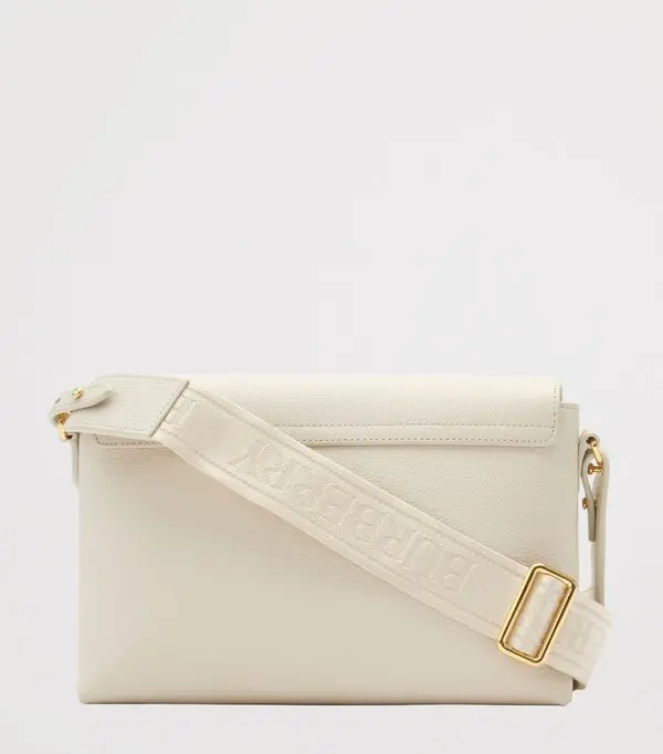 Burberry Leather Note Cross-body Bag - Neutral