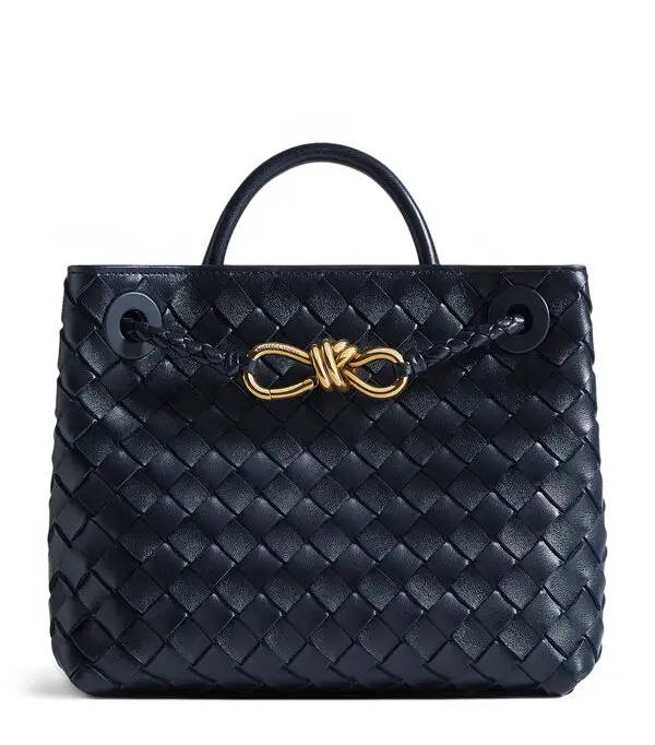 Bottega Veneta Small Andiamo Top-handle Bag - Blue