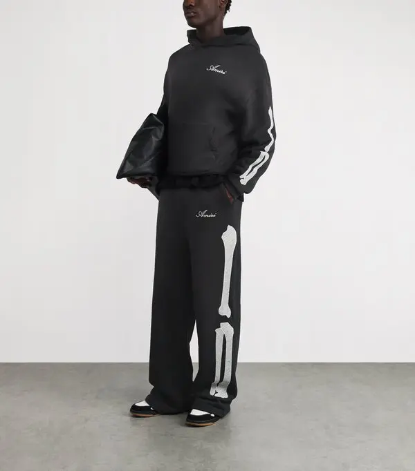 Amiri Cotton Bones Oversized Sweatpants