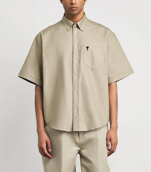 AMI Paris Cotton De Coeur Shirt