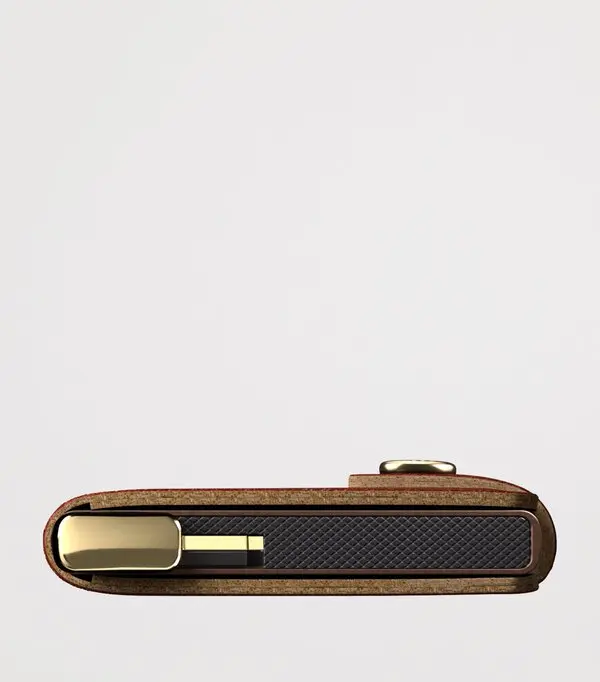 SECRID Basco Leather Miniwallet - Brown