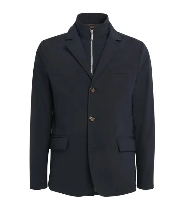 MOORER Layered Borromeo Coat