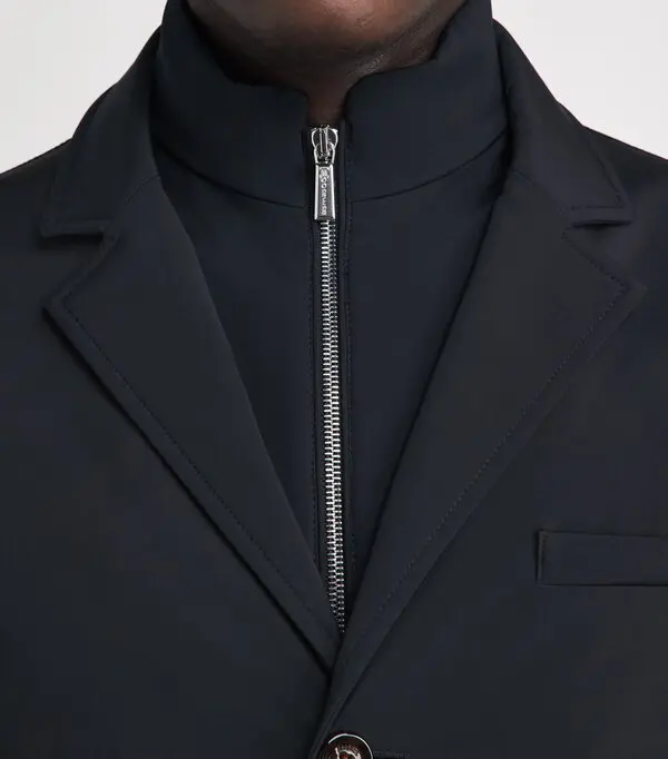MOORER Layered Borromeo Coat