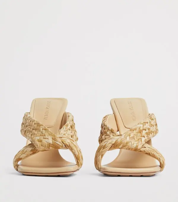 Bottega Veneta Raffia Riva Mules