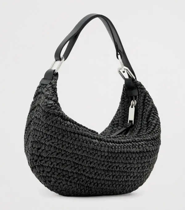 ALLSAINTS Small Paper Luna Shoulder Bag - Black