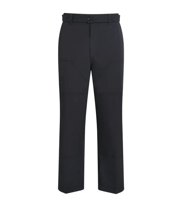 Thom Browne Cotton Cargo-pocket Straight Trousers
