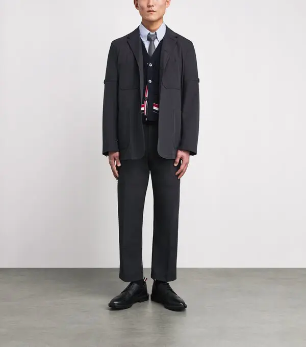 Thom Browne Cotton Cargo-pocket Straight Trousers