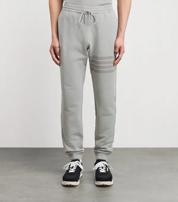 Thom Browne Cotton 4-bar Sweatpants - Grey