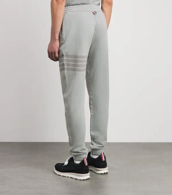 Thom Browne Cotton 4-bar Sweatpants - Grey