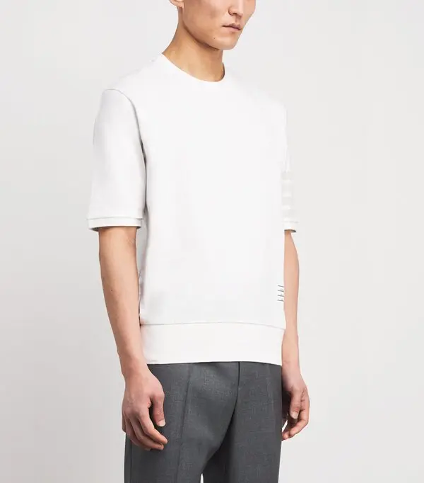 Thom Browne Cotton 4-bar T-shirt - White