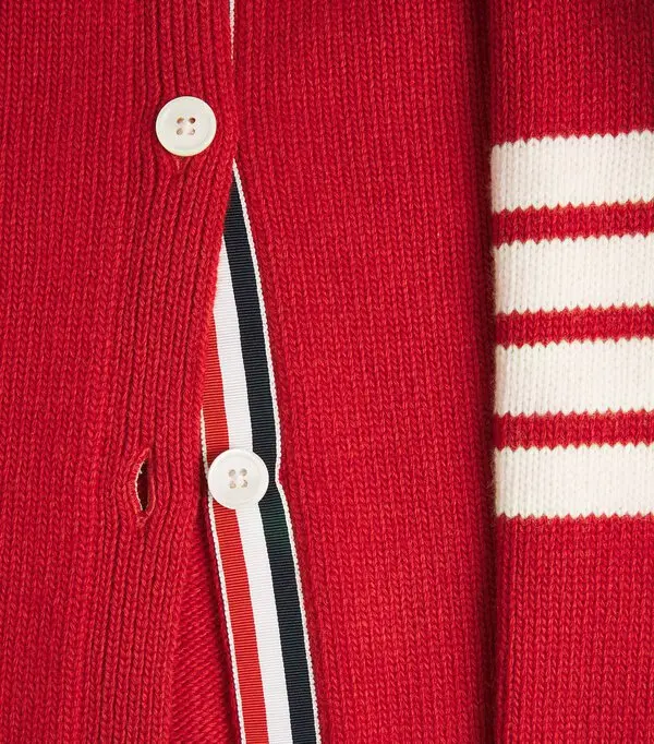 Thom Browne Virgin Wool Hector Cardigan