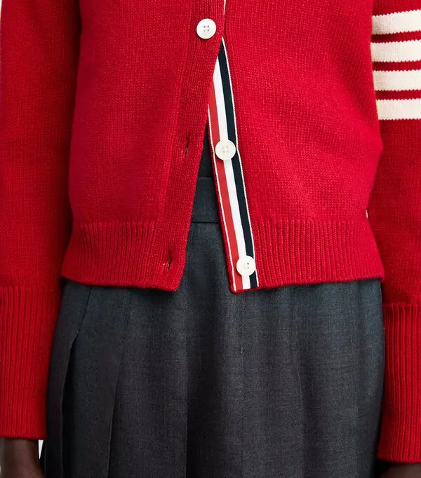 Thom Browne Virgin Wool Hector Cardigan